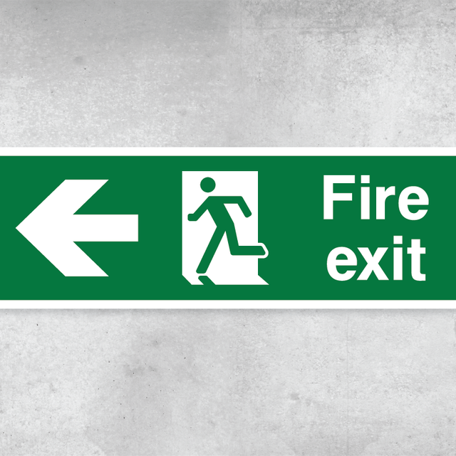 Fire Exit Signs – Sovereign Print